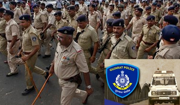 Gujarat: police flag on police station and 'Jai Hind' greeting became ...
