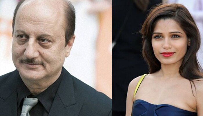Anupam Kher Freida Pinto To Feature In A Film On Sex Trafficking यौन व्यापार पर बनने वाली 