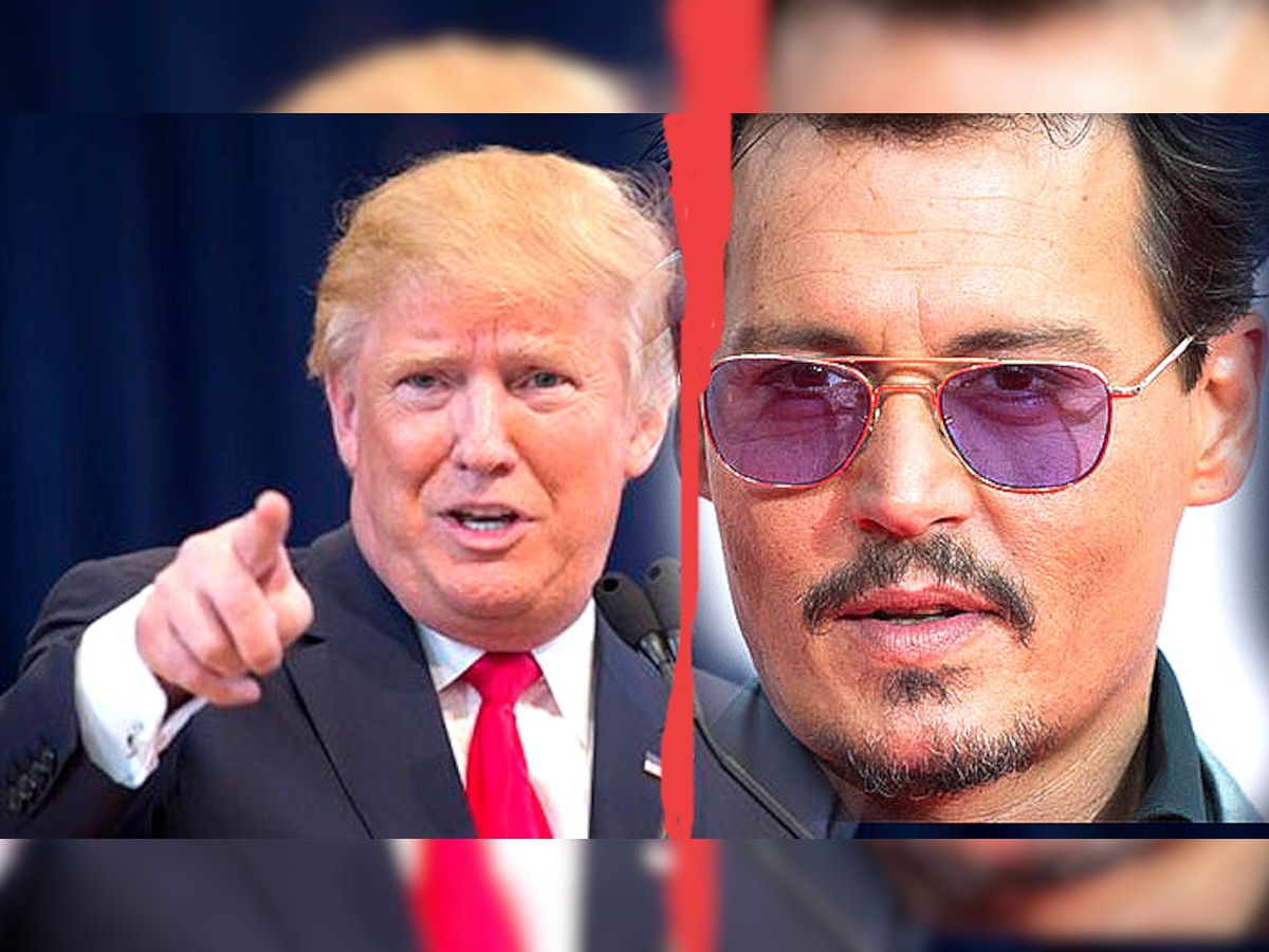Hollywood Acter Johnny Depp said Donald Trump's presidential victory ...