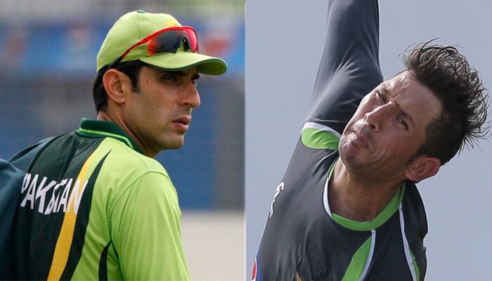 ICC conducts dope test for Misbah and Shah | आईसीसी ने मिसबाह और शाह का ...