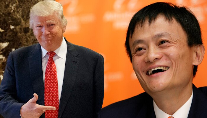 Jack Ma Discusses His Meeting with Donald Trump | अमेरिकी उत्पादों को ...