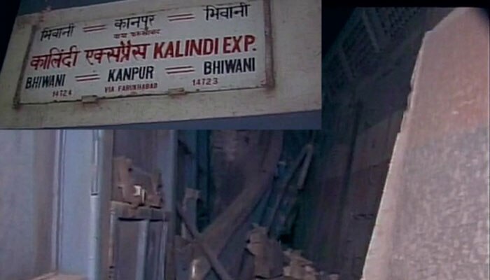 Kalindi Express collided with a freight train at Tundla junction ...