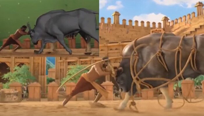 Making Of Bahubali, VFX Work On Bull Fight With Rana WATCH VIDEO ...