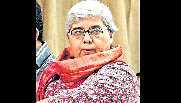 Social worker Shabnam Hashmi Rewarded back in protest against minority ...