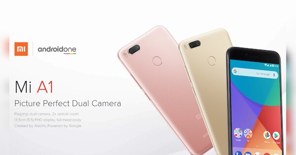 Xiaomi Mi A1 Android One smartphone with dual cameras launched in India ...
