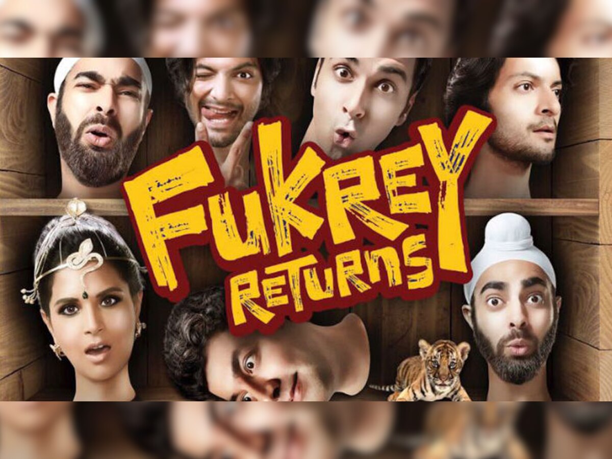 Fukrey returns new posters released today | 'फुकरे रिटर्न्स' के नए ...