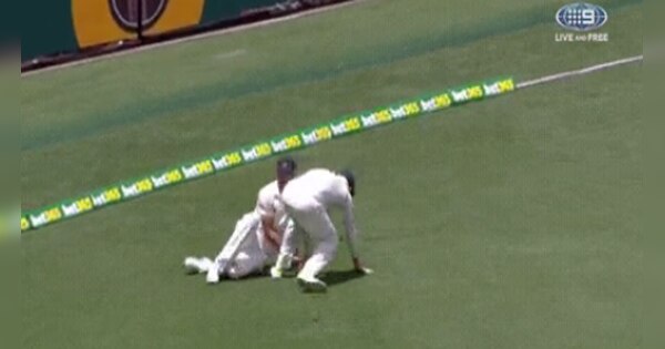 Mitchell Starc faces injury scare with a cut knee and blood around ...
