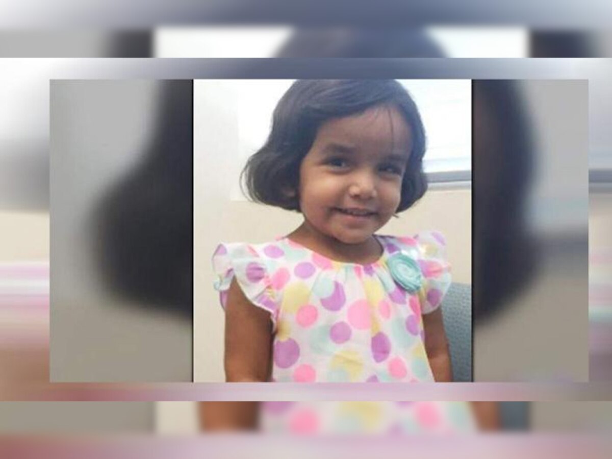 Sherin Mathews' gravesite in Dallas made public | सामने आई वह सुरंग ...