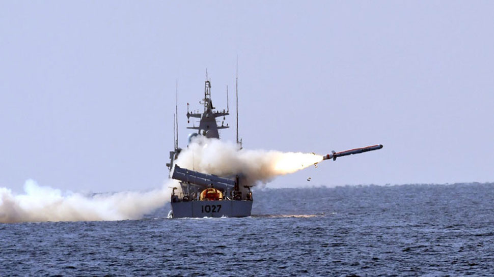 Pakistan Test Fires Naval Cruise Missile 'Harba', Hits Target ...