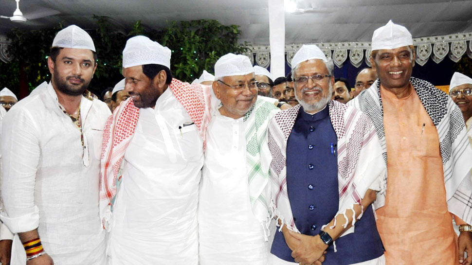 Sushil Modi saw in Muslim cap in LJP chief Ramvilas Paswan iftaar party ...