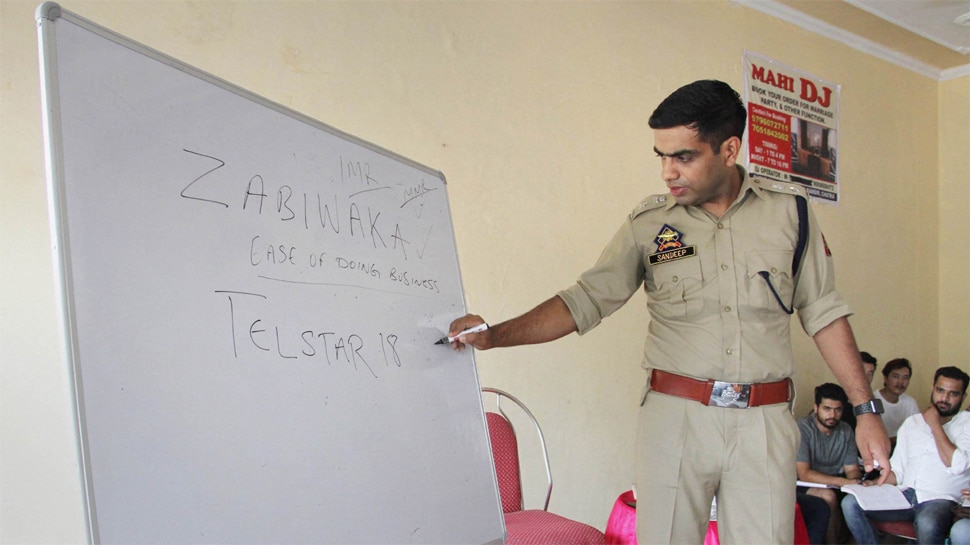 Jammu and Kashmir IPS officer Sandeep Chaudhary providing free coaching ...