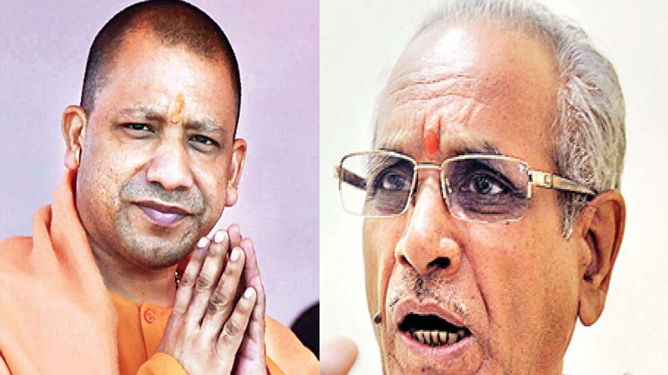VHP International vice president champat rai meets Yogi Adityanath over ...