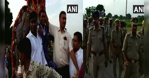 AFTER 80 YEARS DALIT MAN WEDDING PROCESSION TAKEN OUT UNDER POLICE ...
