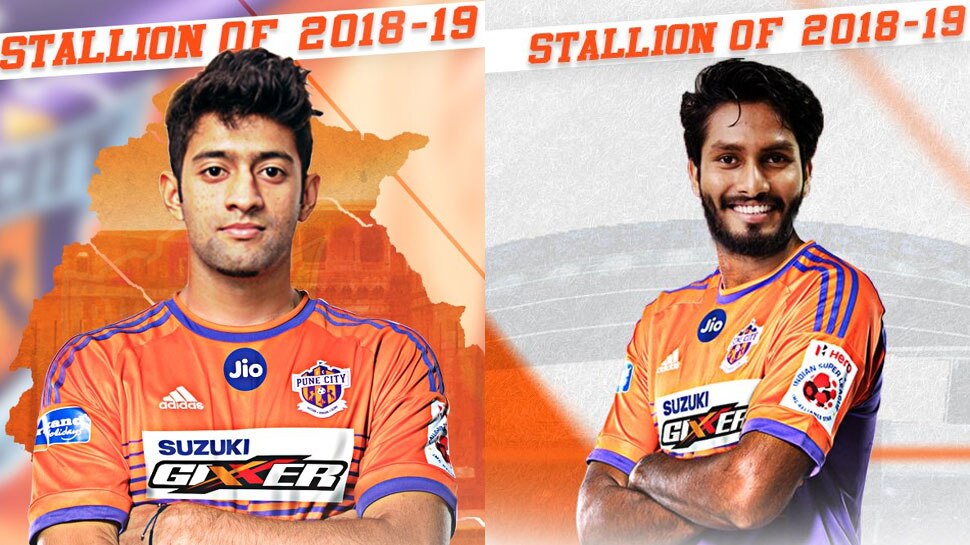 Nikhil Pujari and Alvin George signed with isl team FC Pune City ...