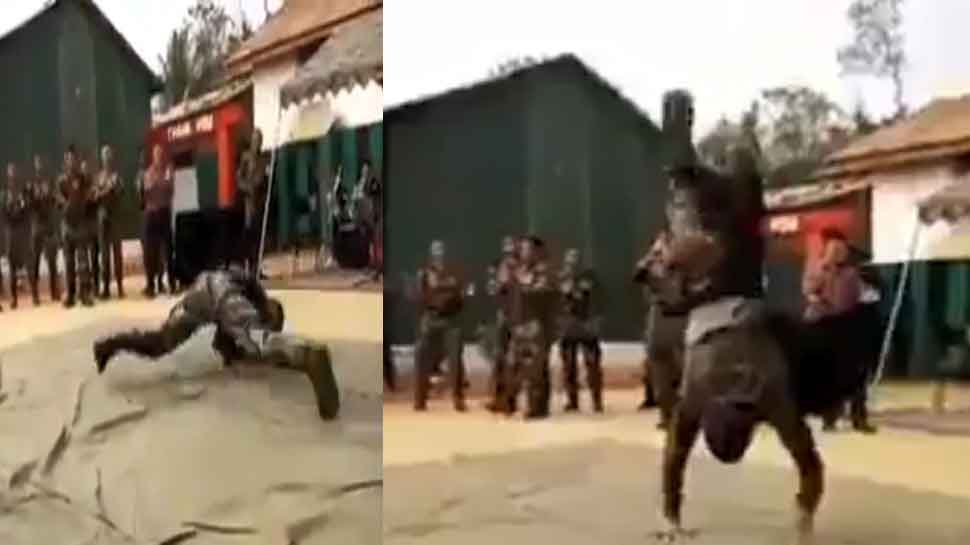 Indian Army solider Dancing video viral on Social media VIDEO: 'आलू चाट ...