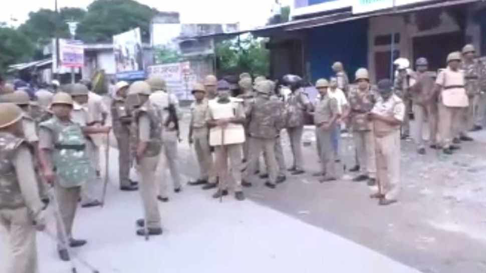 Police force and PAC deployed in Bareilly during kanwar yatra | कांवड़ ...