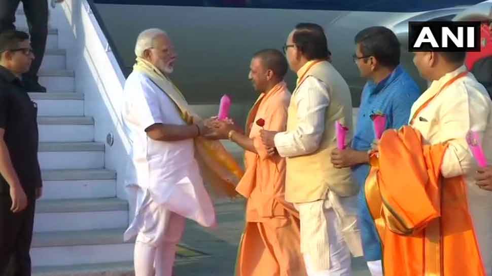 PM Narendra Modi arrives Varanasi to celebrate his 68th birthday ...