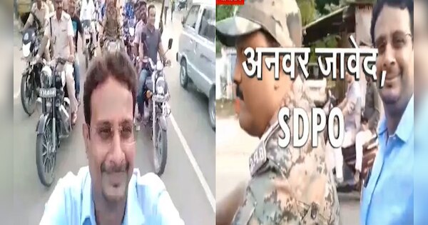 Bihar SDO and SDPO make selfie video on bike without helmet in rohtas ...