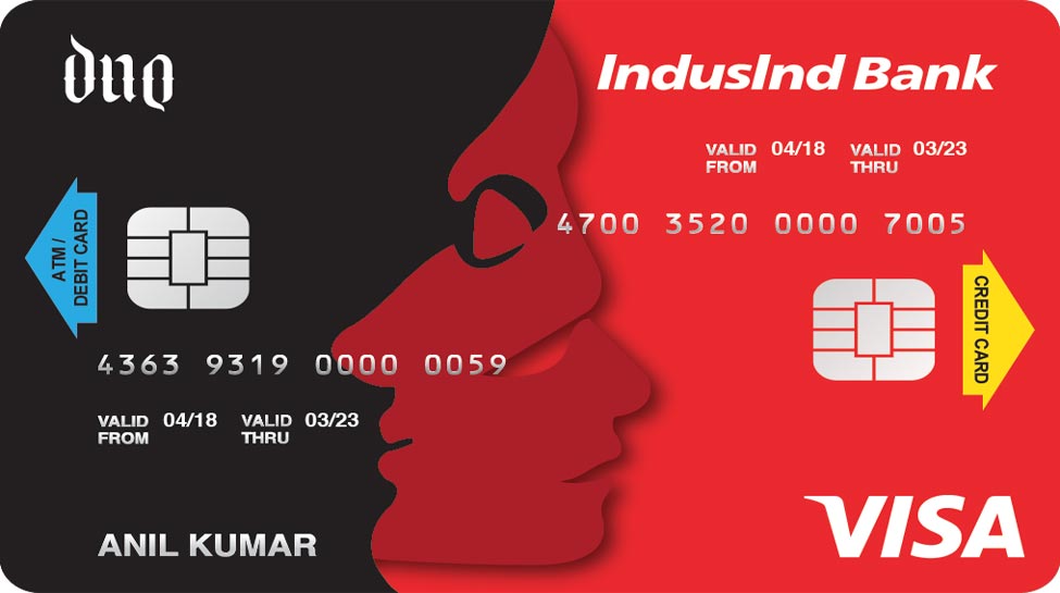 IndusInd Bank launches Duo Card India’s first two chip debit cum credit ...