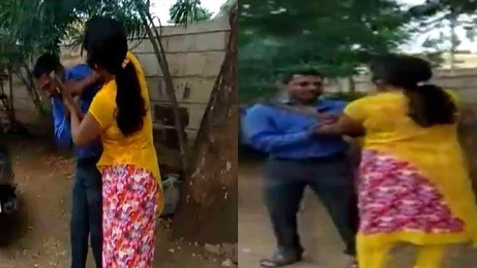Karnataka Bank Manager Asked For Sex To Grant Loan Thrashed By Woman