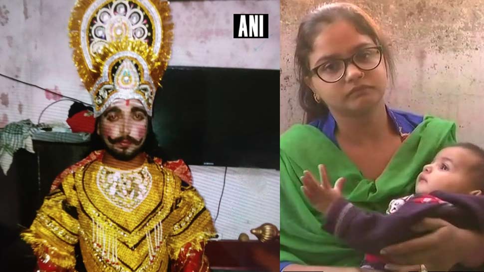 Dalbir Singh who played role of Ravan in a Ramlila died in Amritsar ...