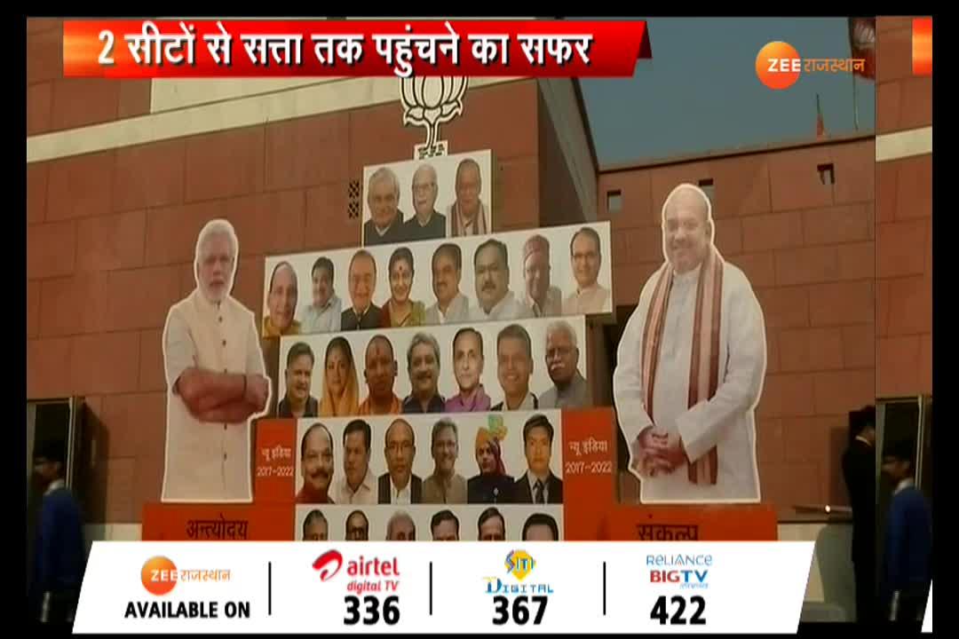 BJP Foundation Day of 40th year old party wishes rajasthan bjp leader ...