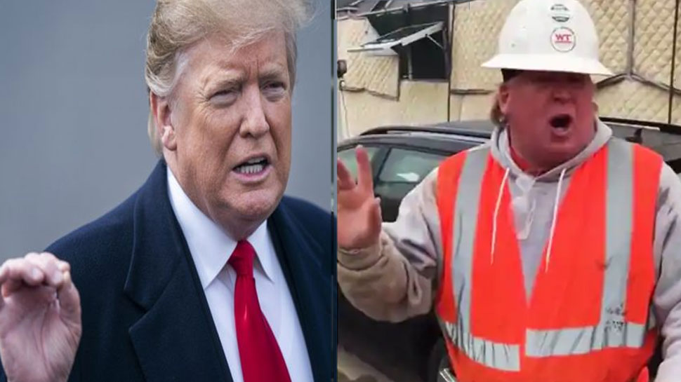 Video of construction worker goes viral after impressive impersonation ...
