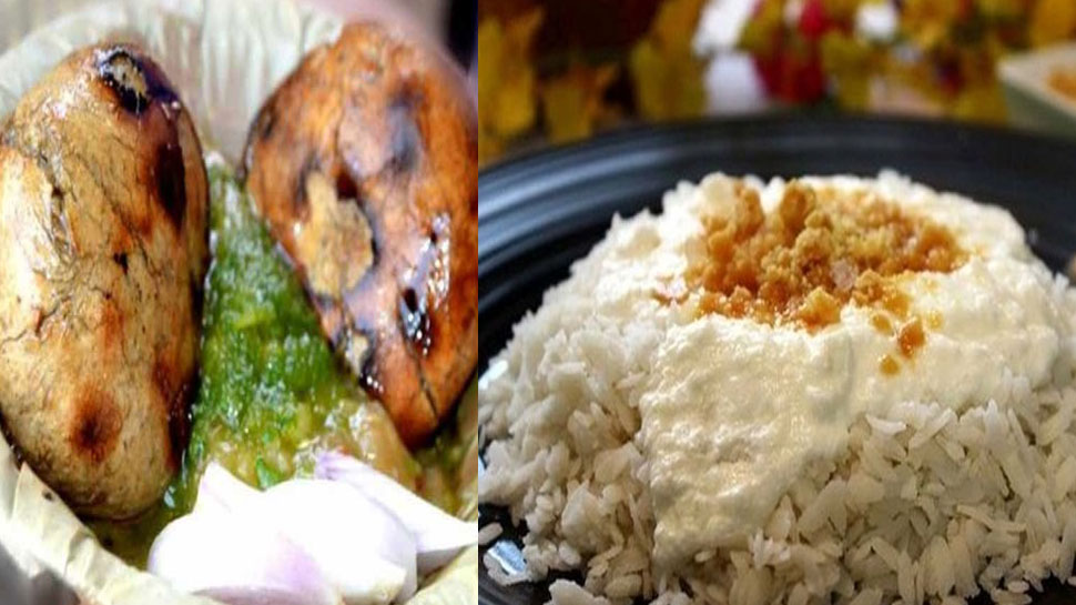 Lathi Chowkha and Dahi choora will be found in trains running from ...