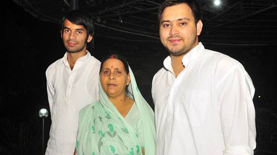 Ravi Devi is engaged in mediating between Tej Pratap yadav and Tejashwi ...