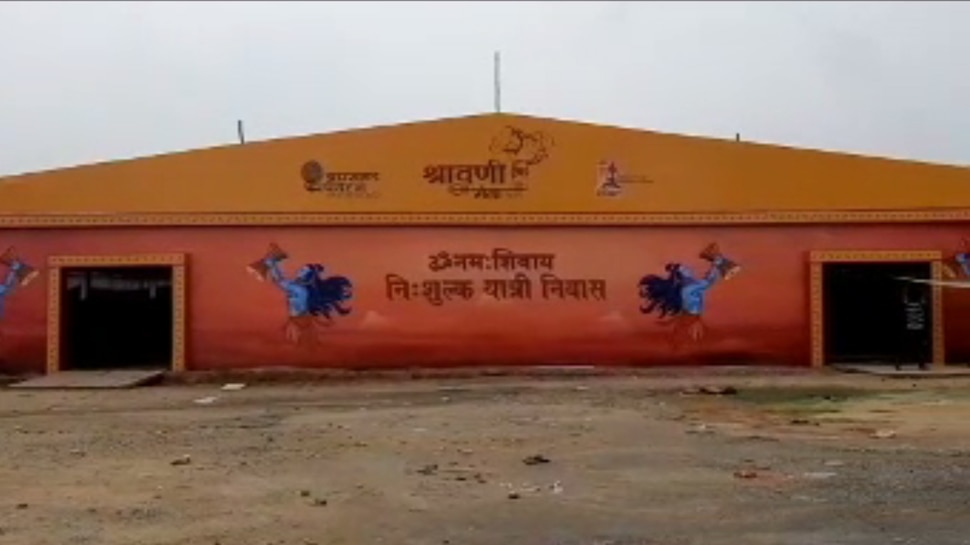 tent city construction in deoghar for shravani mela | 17 जुलाई से ...