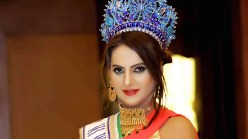 India's transsexual woman Naaz Joshi victory in the beauty pageant Miss ...
