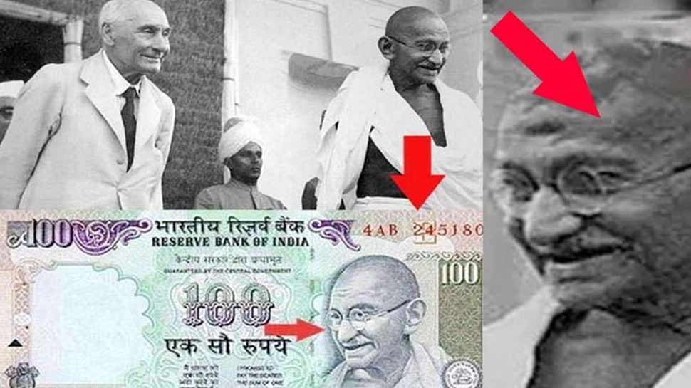 origin gandhi's image currency notes story behind picture mahatma ...
