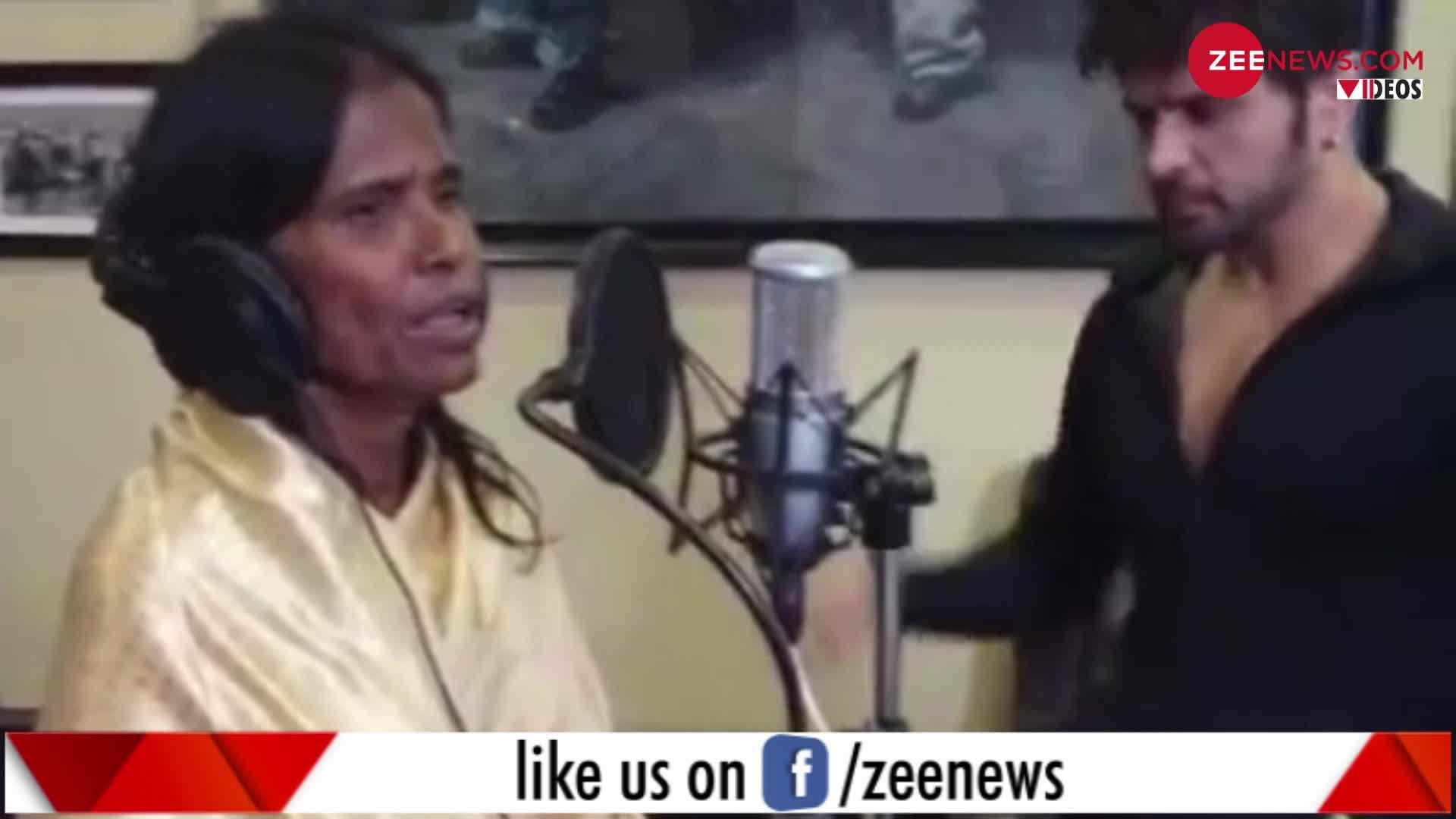 Social Media star Ranu Mandal records new song for Himesh Reshammiya ...