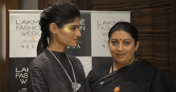 Smriti Irani shared the story of Rajasthani model | स्मृति ईरानी ने ...