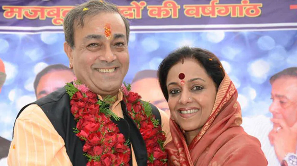 BJP leader Sanjay Singh strongly welcomed in Amethi | कांग्रेस छोड़कर ...