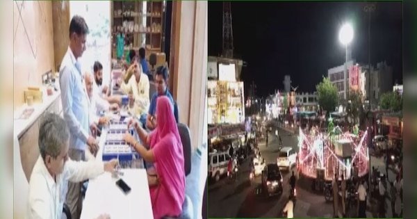 Beautiful decoration of Market of Jalore on Deepawali | दीपावली पर ...
