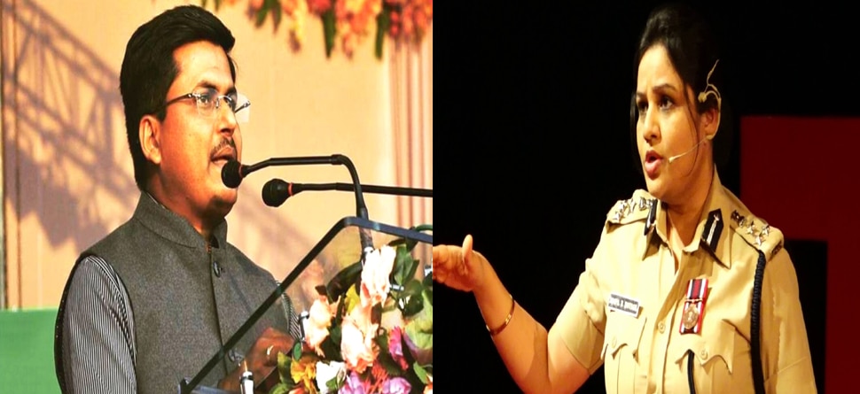 exchange of words between ias officer awanish sharan and ips d roopa on ...