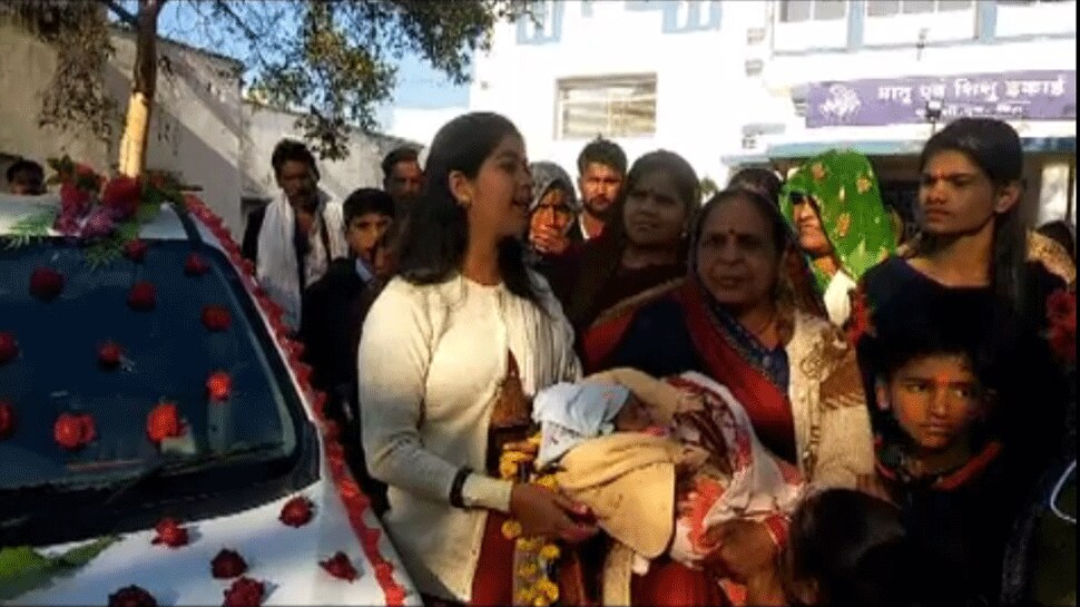 Ajay Sen's family in Tikamgarh district celebrates on daughter's birth ...