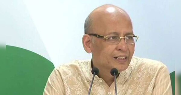 congress spokesperson and senior advocate abhishek singhvi pet azlan ...