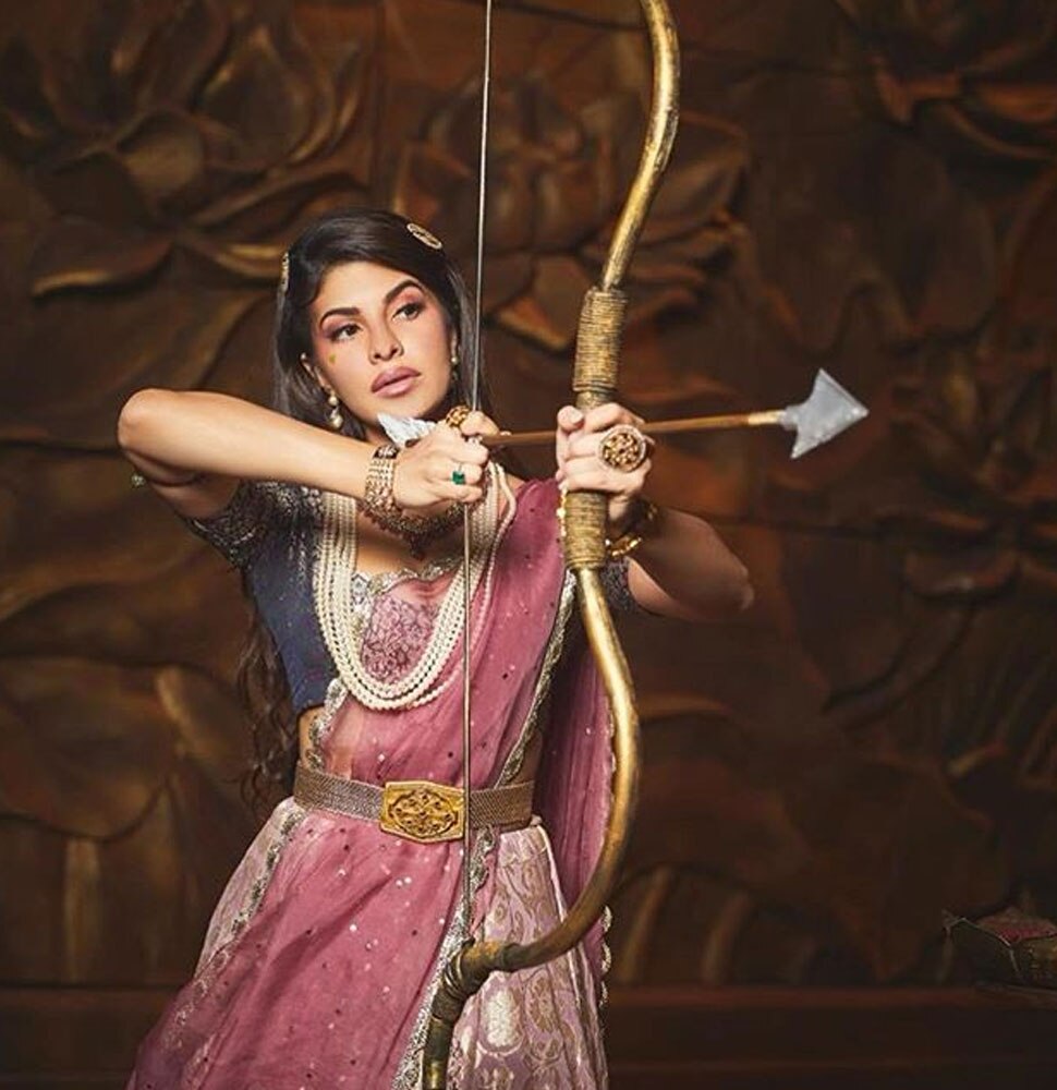Jacqueline Fernandez seen in 'Bahubali' Devsena look, told herself ...