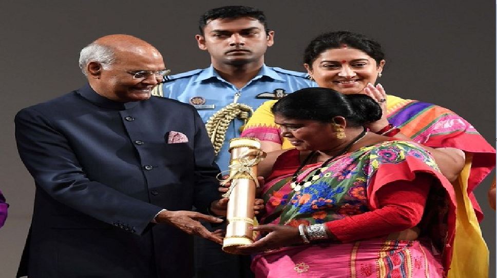 Chami Murmu of Jharkhand awarded by President for tree plantation ...