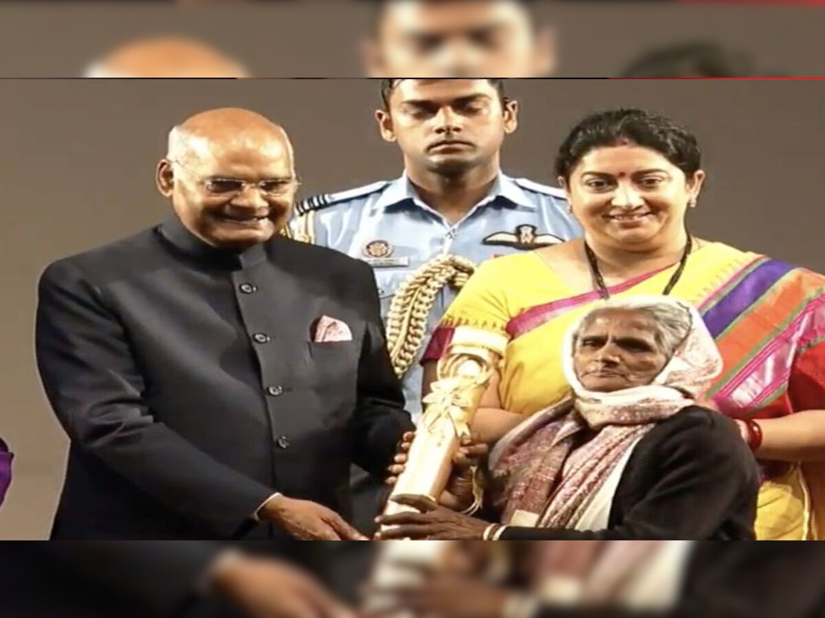 kalavati devi of kanpur awarded with nari shakti award on international ...