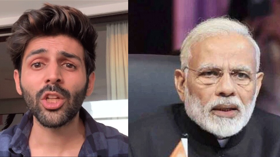 PM Narendra Modi shared Corona video of Kartik Aryan | पीएम नरेंद्र ...