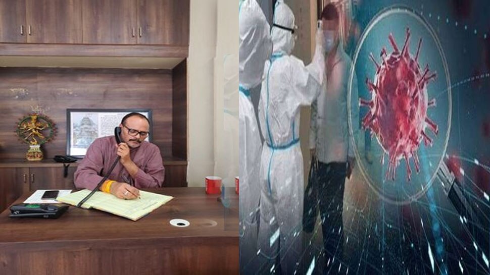 UP law minister brijesh pathak has made a control room at his house for ...