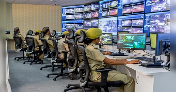 COVID19 war room in Lucknow Smart City Control Command Center from here ...