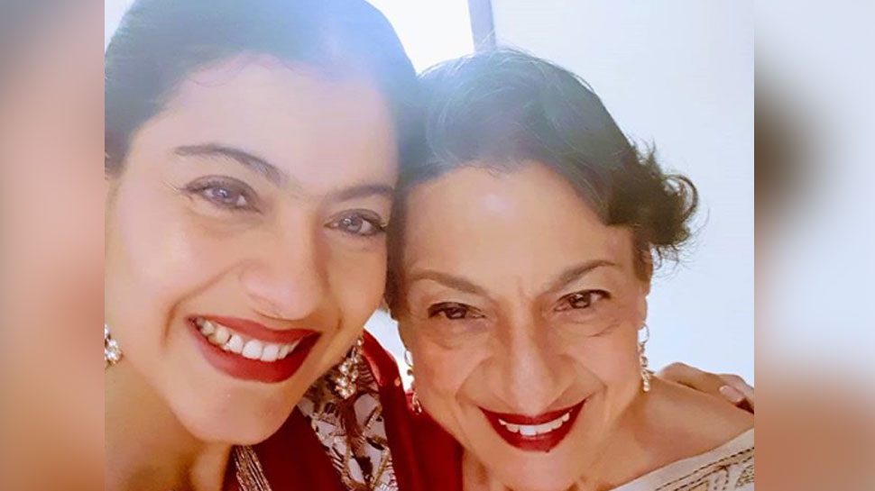 Kajol remembers her mother Tanuja | कोरोना के कारण अपनी मां से मिलने को ...