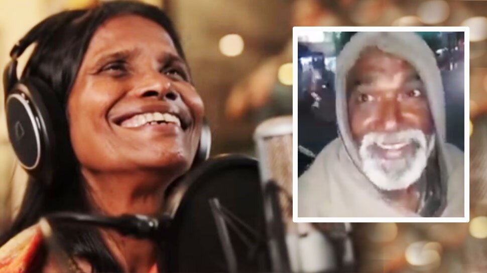 After Ranu Mondal here a viral video of beggar sunny baba who sings ...