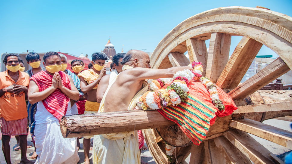 Chariot making and other rituals at Puri Lord Jagannath at full swing ...