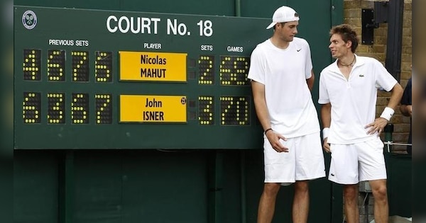 John Isner vs Nicolas Mahut Longest tennis match in History 24 June ...