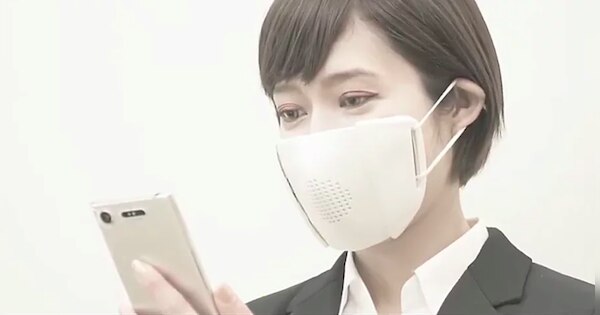 Smart Mask made in Japan translating 8 languages | जापान में बना 8 ...